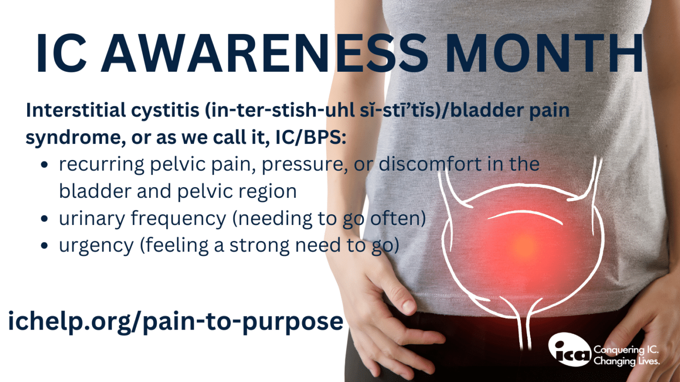 Help Us Raise IC/BPS Awareness! | Interstitial Cystitis Association
